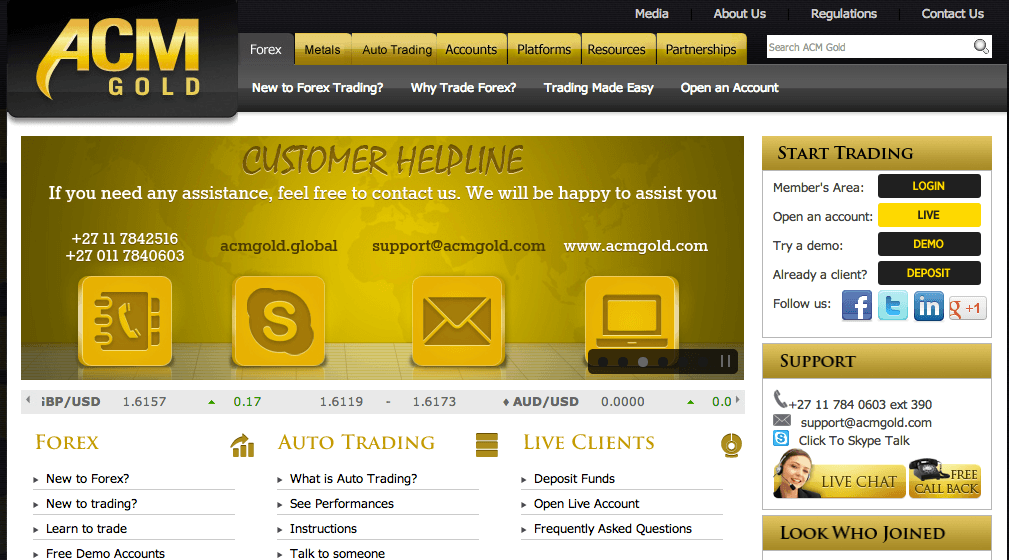 ACM Gold Launches Mirror Trading Platform