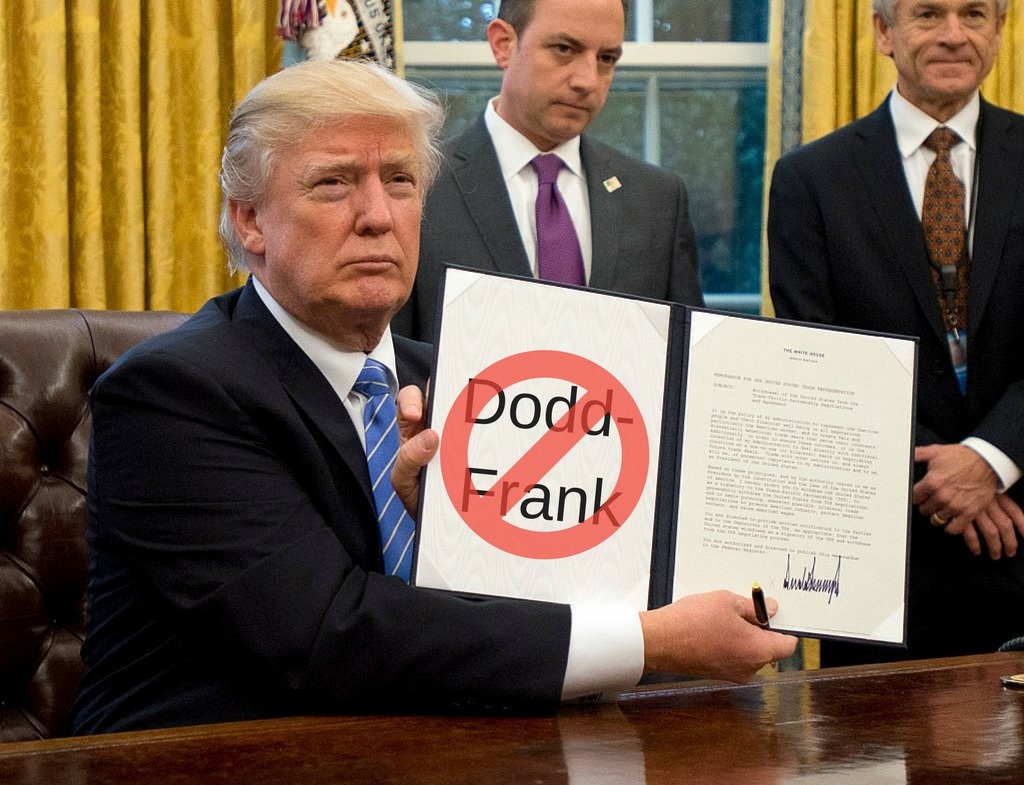 Trump to repeal Dodd-Frank and open up US Forex markets